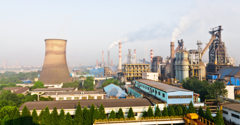 Emissions in China's steel industry rose by 20.8% y/y in July