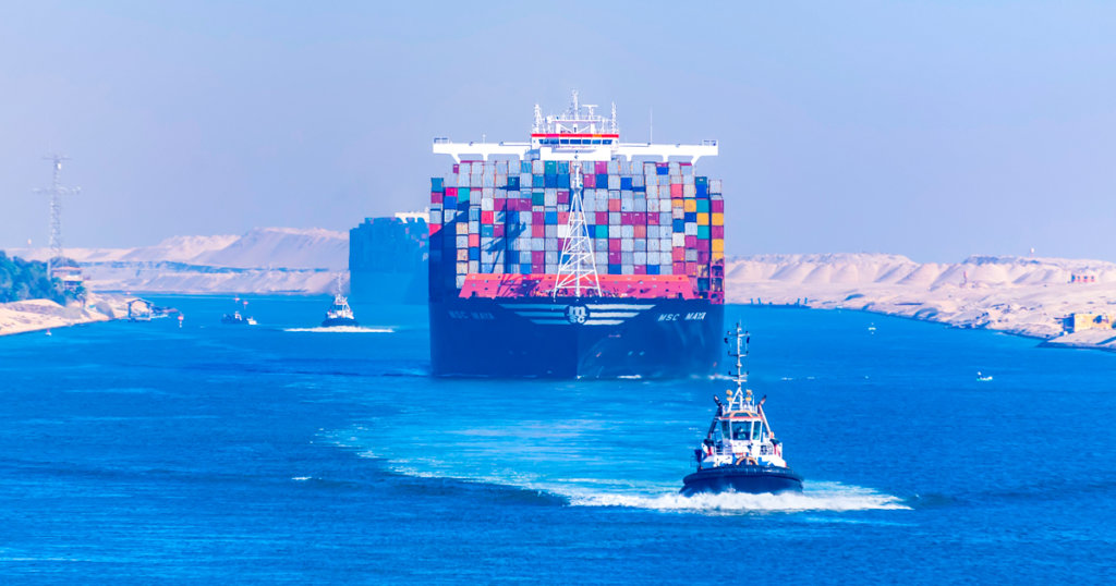 The Suez Canal is increasing transit fees for ships from mid-July