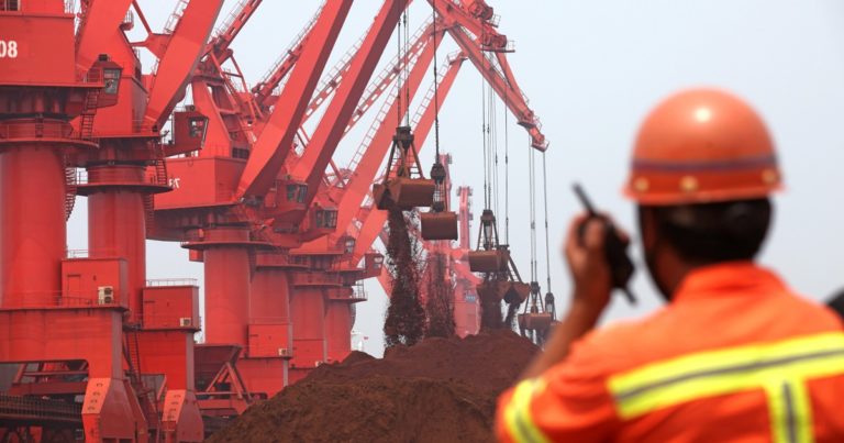 China has released BHP's iron ore stockpiles at the port