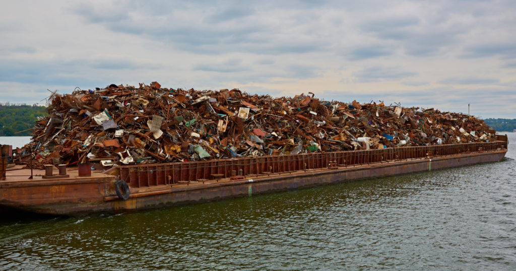 Scrap exports from Ukraine exceeded 44,000 tons in July