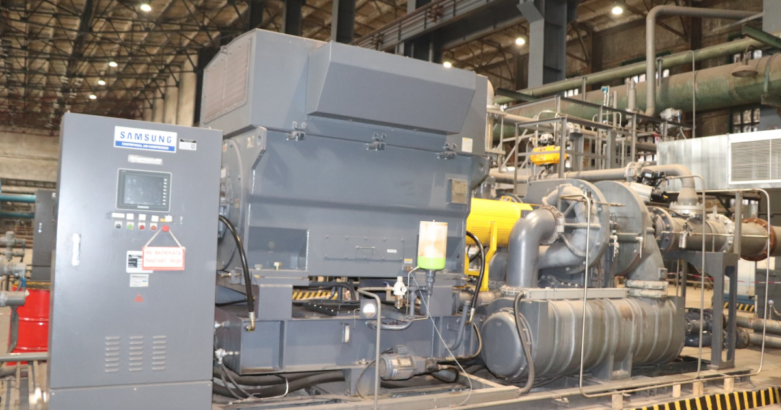Kametstal has completed the major overhaul of the SM-6000 centrifugal ...
