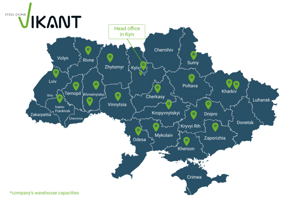 Vikant — Information about Ukrainian iron and steel producers — GMK Center