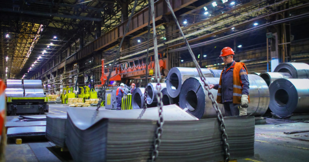 Ukrainian steelmakers produced 589.3 thousand tonnes of rolled steel in ...