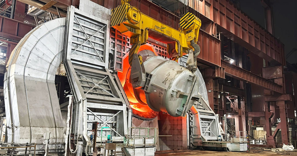 Jindal Steel has commissioned a new oxygen converter with a capacity of ...