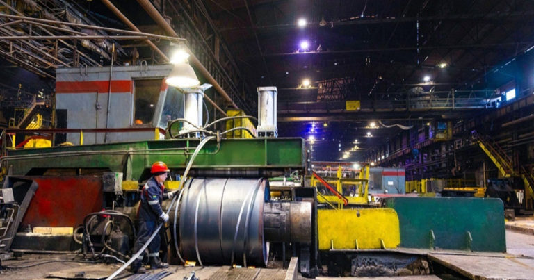 Zaporizhstal has modernized its APR-4 rolled steel processing unit