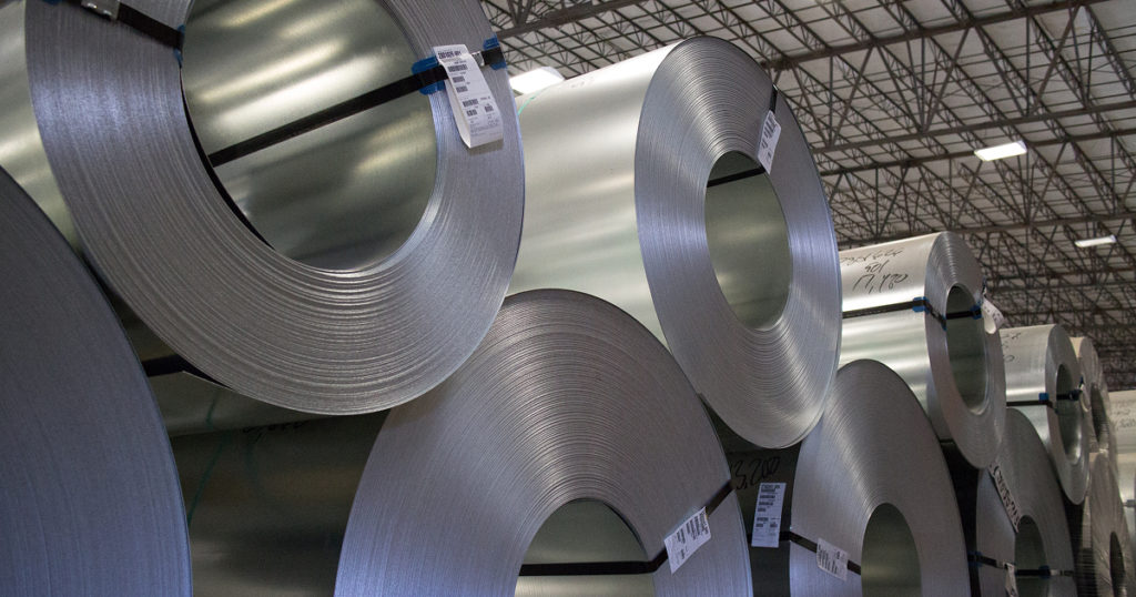 Nucor raised the price of hot-rolled coil to $1,010/ton