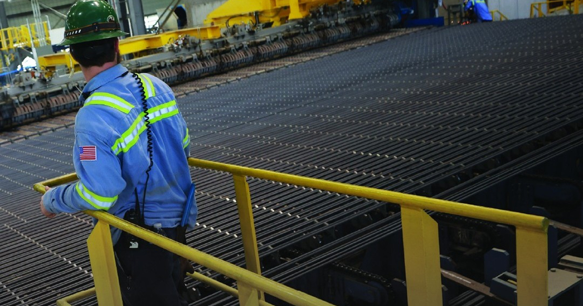 Nucor has opened a micro-plant for the production of rebar in North ...